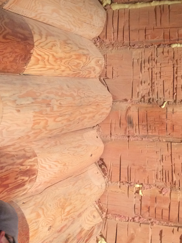 Rocco's Log Restoration: Log Home Chinking Montana