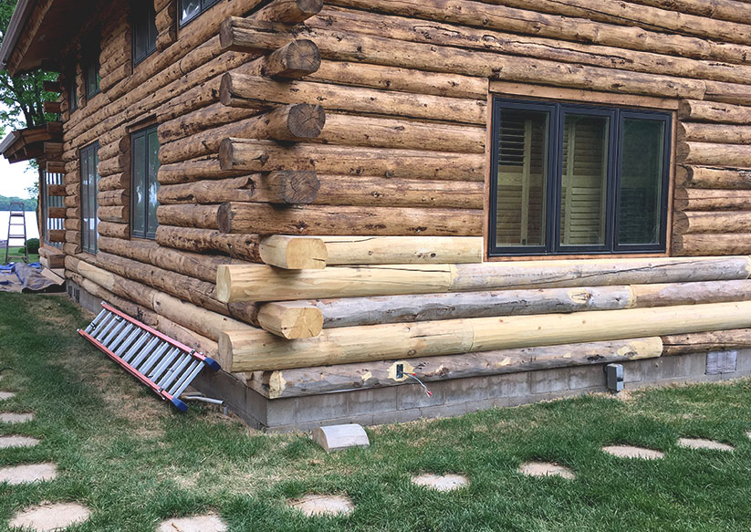 Rocco's Log Restoration: Home Page